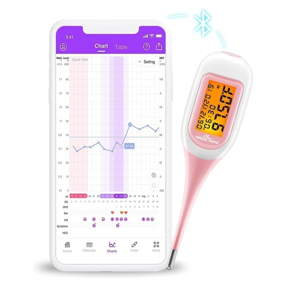 easy @ home | Bath & Body | Smart Basal Thermometer Large Screen And ...
